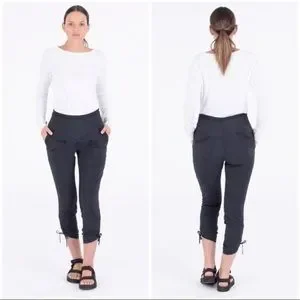 Indygena | Pants & Jumpsuits | Indygena Nakato Capri Pant Xs Grey ...